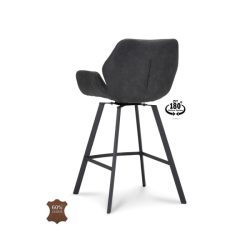 Haluta Barkruk Barkley ZH65 - Antraciet - Timcovoordeelmarkt.nl